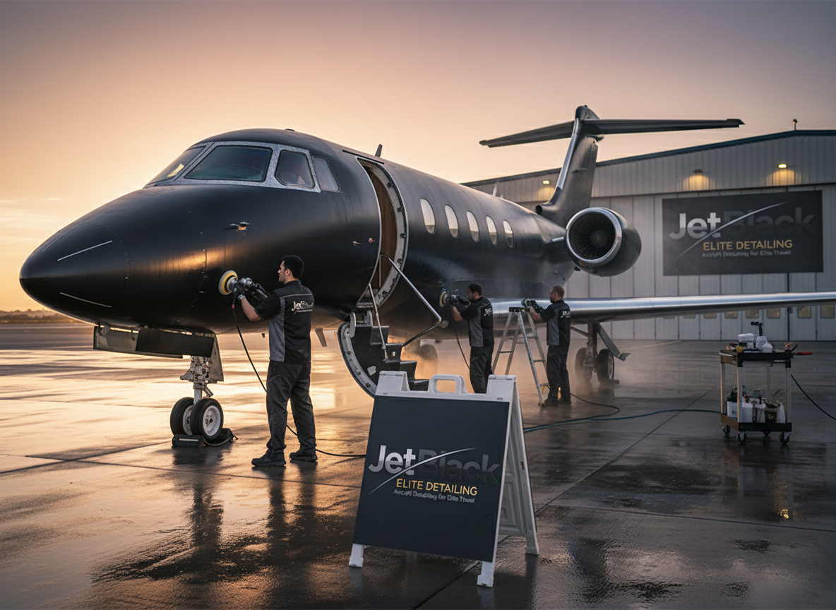 Aircraft, Car, Boat & RV Detailing in Northern California | Jet Black ...